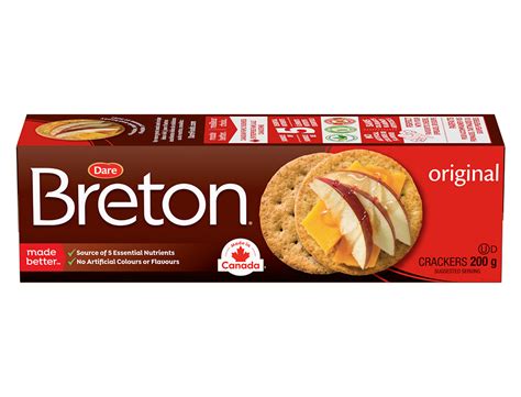 Breton Original Crackers Dare Foods