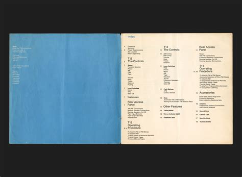 Clairtone Stereo Operating Manual For Use With Models T13 T14 Canada