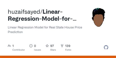 GitHub Huzaifsayed Linear Regression Model For House Price Prediction Linear Regression Model