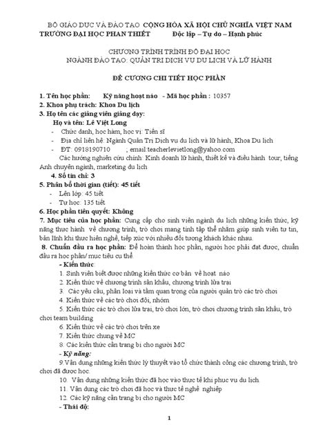 K Năng Ho T Náo 1 Pdf