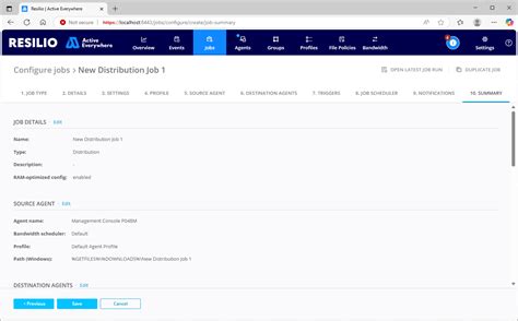 Distribution Job Resilio Active Everywhere