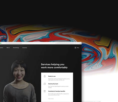 Naked Hub Web Concept Behance