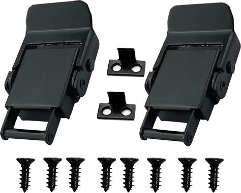 Stainless Steel Spring Loaded Black Draw Latches And Tension Latches