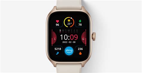 Умные часы Amazfit GTS 4 белый : купить по выгодной цене в интернет ...