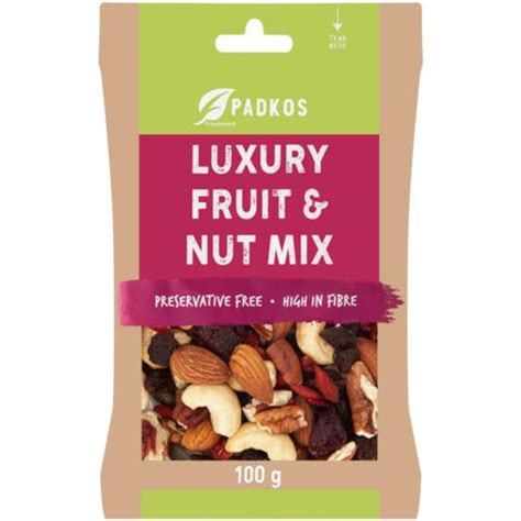 Padkos Luxury Fruit And Nut Mix 100g Check That