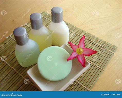Bath Time 6 Stock Image Image Of Conditioner Bamboo Wash 556361