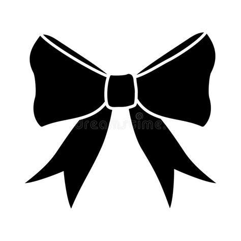 Ribbon Bow Icon Vector Set Bow Illustration Sign Collection Hair Bow Symbol Ribbon Logo Stock