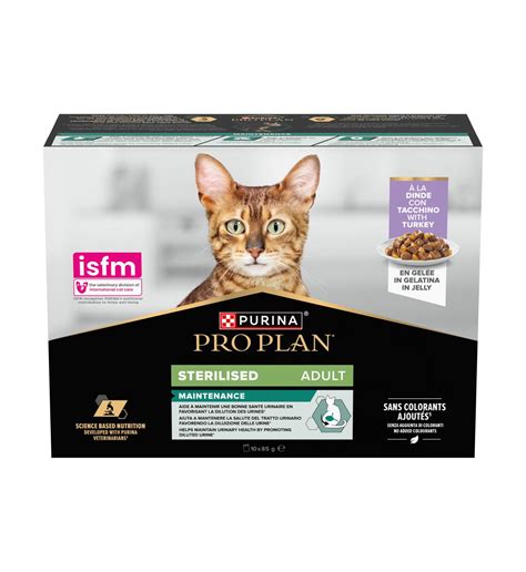 Purina Pro Plan Gatto Adult Sterilizzato Multipack Con Tacchino In Gel