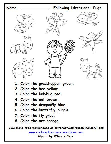 Listening Skills Colouring Sheets