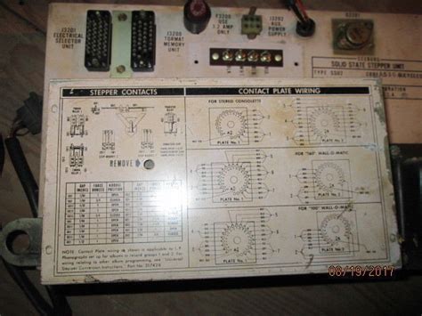 Jukebox Seeburg Ssu2 Stepper Fleetwood Untested 4635004989