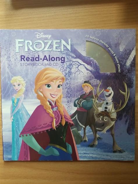 Frozen Read Along Storybook 興趣及遊戲 書本 And 文具 小說及非小說 Carousell