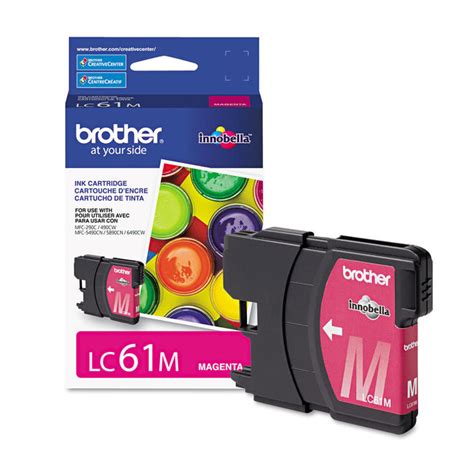 Brother Lc61m Original Magenta Ink Cartridge