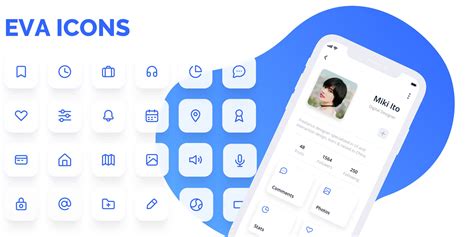 一组简约好看的开源图标 Eva Icons 互动交流 Trae 官方中文社区
