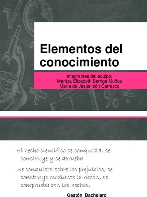 Elementos Del Conocimiento Pdf