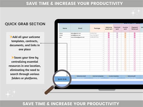 Client Onboarding Tracker Spreadsheet For Coaches Client Tracker