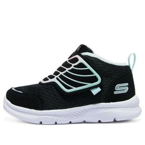 Td Skechers Comfy Flex Shoes Black Sky Blue 303017n Blk Kicks Crew