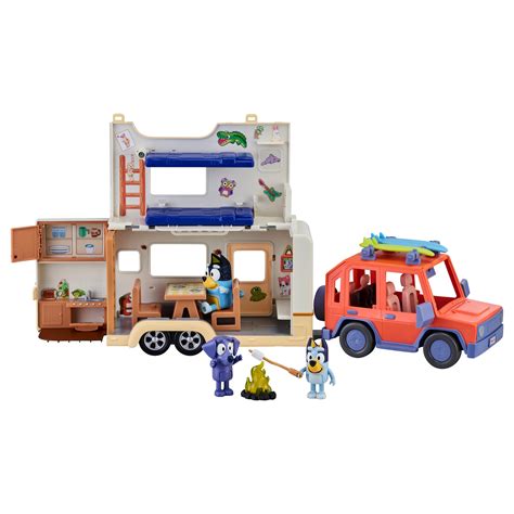 Bluey Ultimate Caravan Adventures Camper Playset With Three 2 5 3