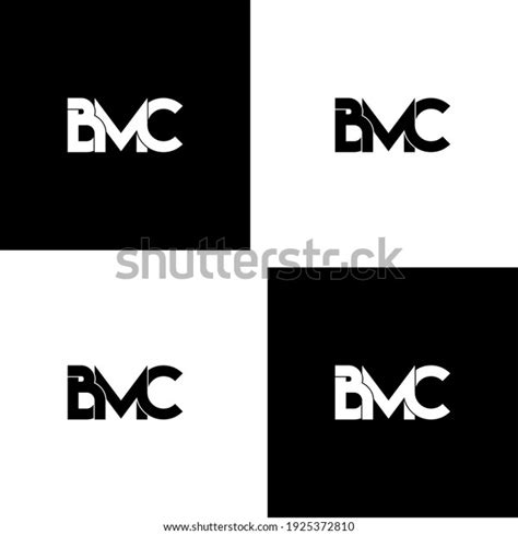 Vektor Stok Bmc Letter Original Monogram Logo Design Tanpa Royalti 1925372810 Shutterstock