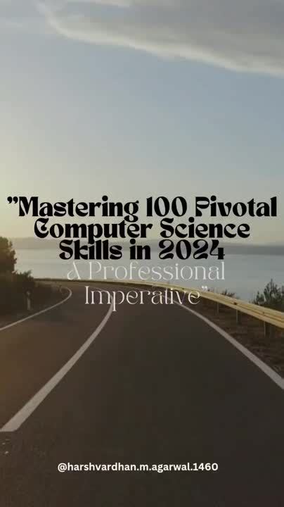 Harsh Vardhan M Agarwal On Linkedin Computerscience Techtrends