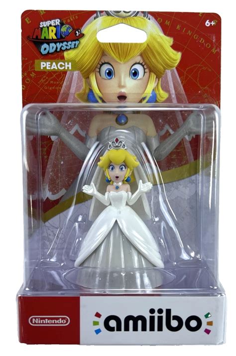 Peach Wedding Super Mario Odyssey Amiibo Cavegamers
