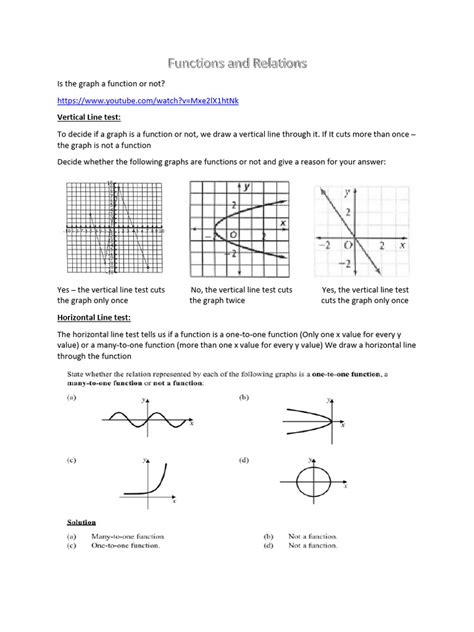 Graphs And Their Inverses Pdf Function Mathematics Exponential Function
