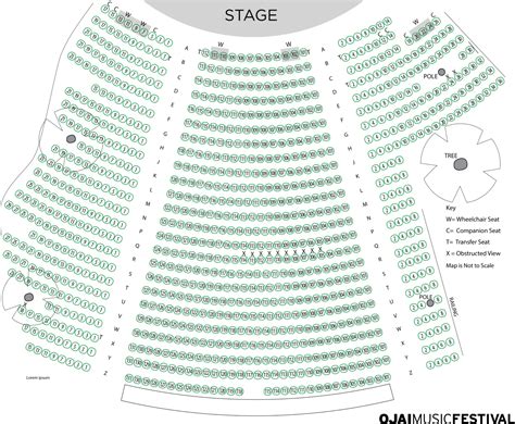 Libbey Bowl Seat Map Ojai Music Festival