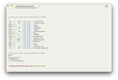 Github Hideoowarp Theme Vitesse A Set Of Warp Themes Based On The Vitesse Theme For Vs Code