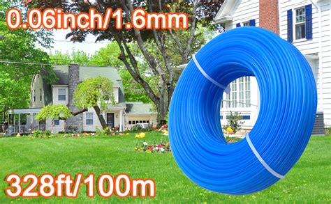 Zeqeey Grass String Trimmer Line Nylon Round Rope Diameter 0063 Inch 16mm Length Zeqeey Grass String Trimmer Line Nylon Round Rope Diameter 0063 Inch 16mm Length