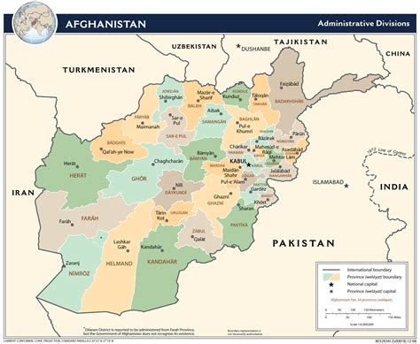 Maps Of Afghanistan Detailed Map Of Afghanistan In English Military