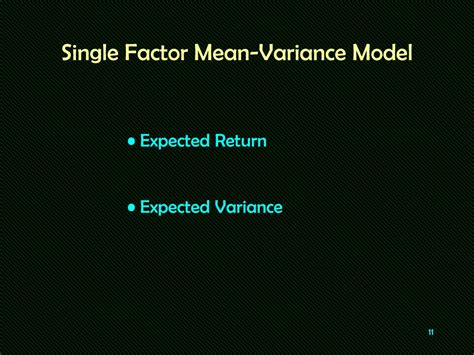 Ppt Markowitz Mean Variance Powerpoint Presentation Free Download
