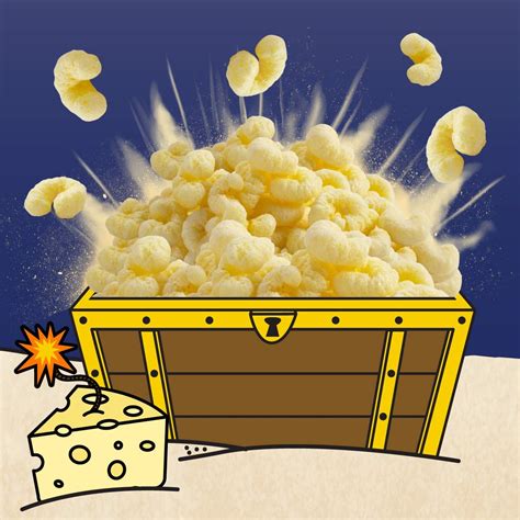 Pirates Booty Cheddar Blast Cheese Puffs Gluten Free