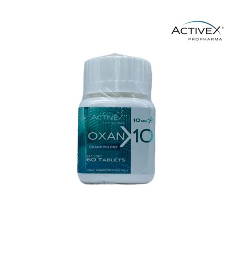 Activex Oxan 10 Mg Oxandrolona Anabolic Mx