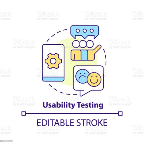 Usability Testing Concept Icon Stock Illustration Download Image Now