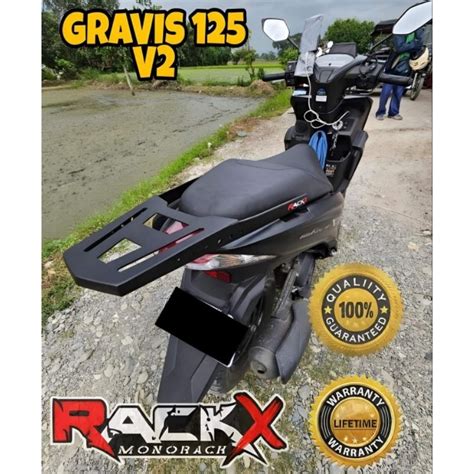 Yamaha Gravis 125 V2 Rack X Bracket Shopee Philippines
