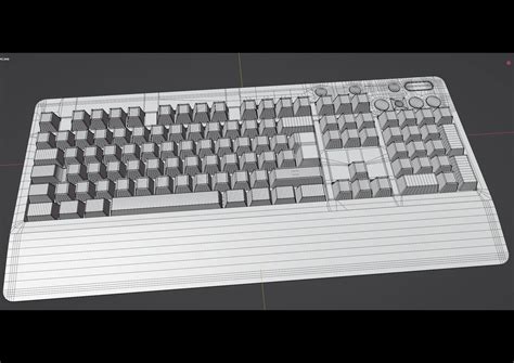 Logitech Keyboard 3d Model By Bsten Logitech Keyboard 3d Model By Bsten