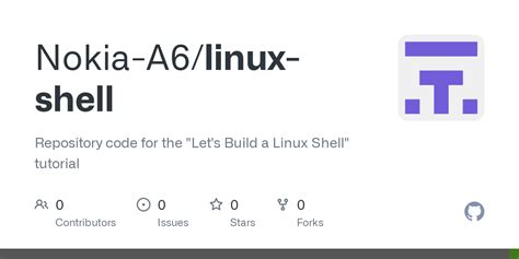 Github Nokia A6linux Shell Repository Code For The Lets Build A