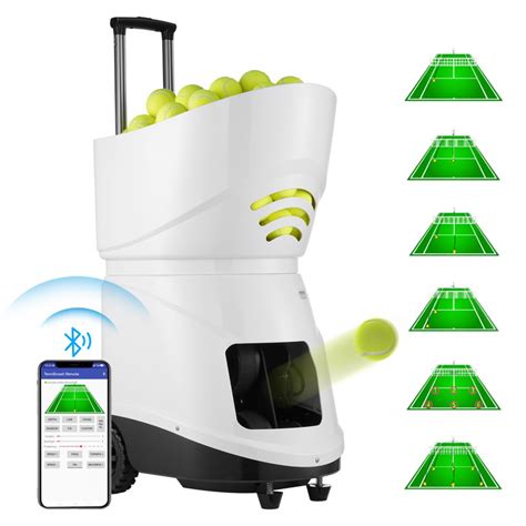 Vevor Tennis Ball Machine Automatic Portable Ball Launcher Training