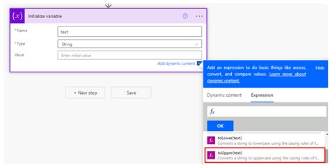 Toupper Function Stringpower Automate Cloud Flows Kaizenpersonal Computer Work