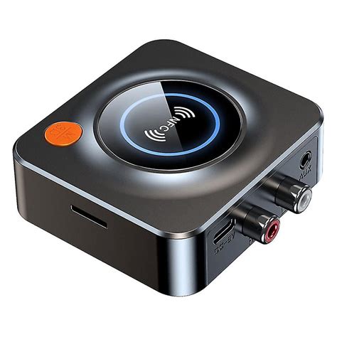 Receptor De Audio Bluetooth 5 1 Adaptador Estéreo Con Interfaz De Audio Dual Nfc Aux