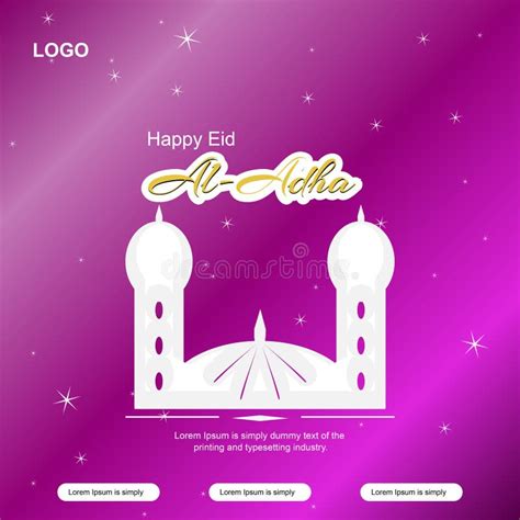 Eid Al Adha Purple Stock Illustrations 334 Eid Al Adha Purple Stock