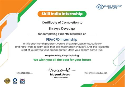 Shravya Devadiga On Linkedin Elitetechnogroups Internship