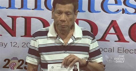 Rodrigo Duterte To Run For Davao City Mayor In 2025 Son Sebastian Duterte As Running Mate The