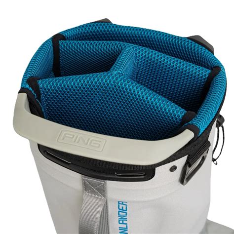 New Ping Moonlander Stand Golf Bag Grey Navy Stand At Globalgolfca