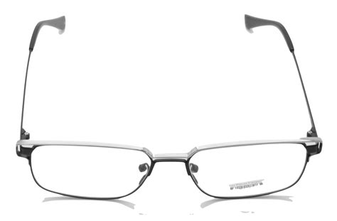 Rectangular Spectacles With Steel Trim Marc By Les Pieces Uniques Black