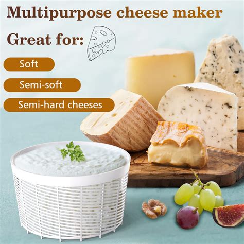 Cheese Mold 5 Pcs Cheesemaking Kit Basic Set For