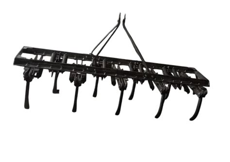 Spring Type 4 Feet Agriculture Tractor Soil Cultivator 8 Tynes At