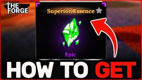 How To Get Supreme Essence In The Forge Roblox Youtube
