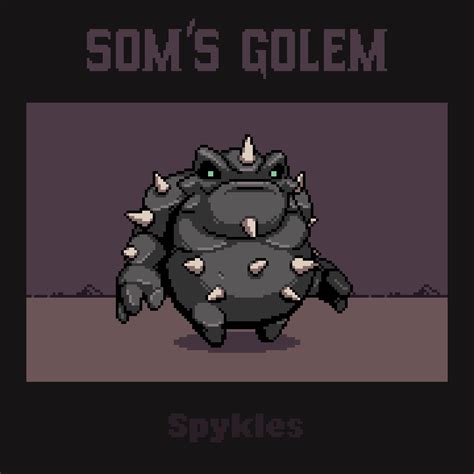 Artstation Undermine Soms Golem Cool Pixel Art Pixel Art
