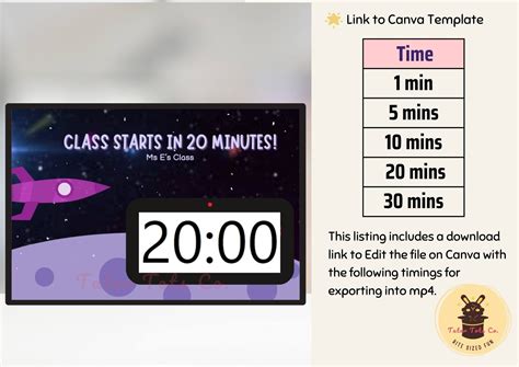 Classroom Countdown Timers For Enhanced Productivity In 1 5 10 20