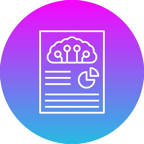 Premium Vector Report Icon